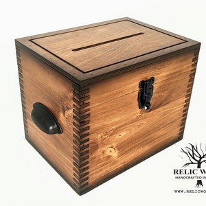 Plain Card Box - Etsy