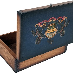 Pennsylvania State Flag Memory Box - Etsy
