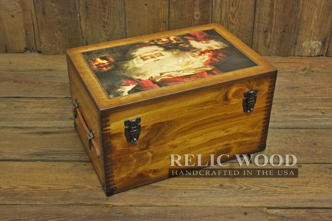 Santa Claus Magic Keepsake Box | Etsy