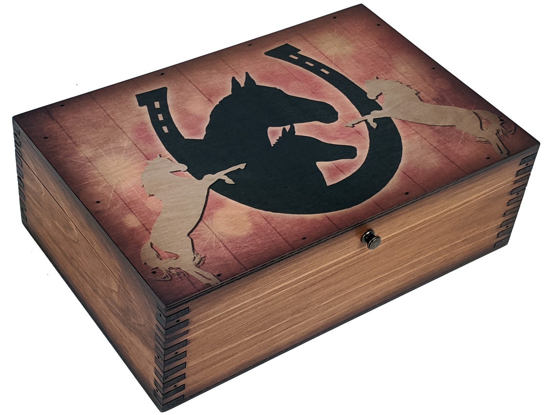 Rodeo Horse Belt Buckle Memory Box - Etsy