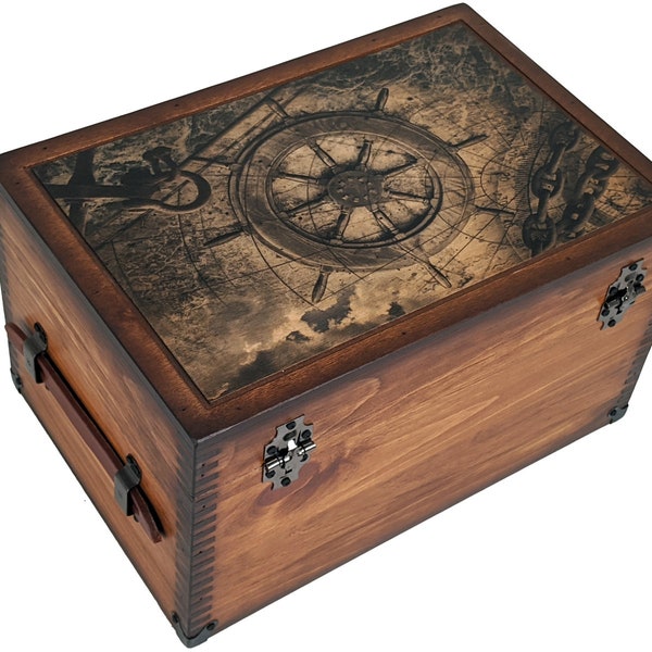 Nautical Storage Box - Etsy