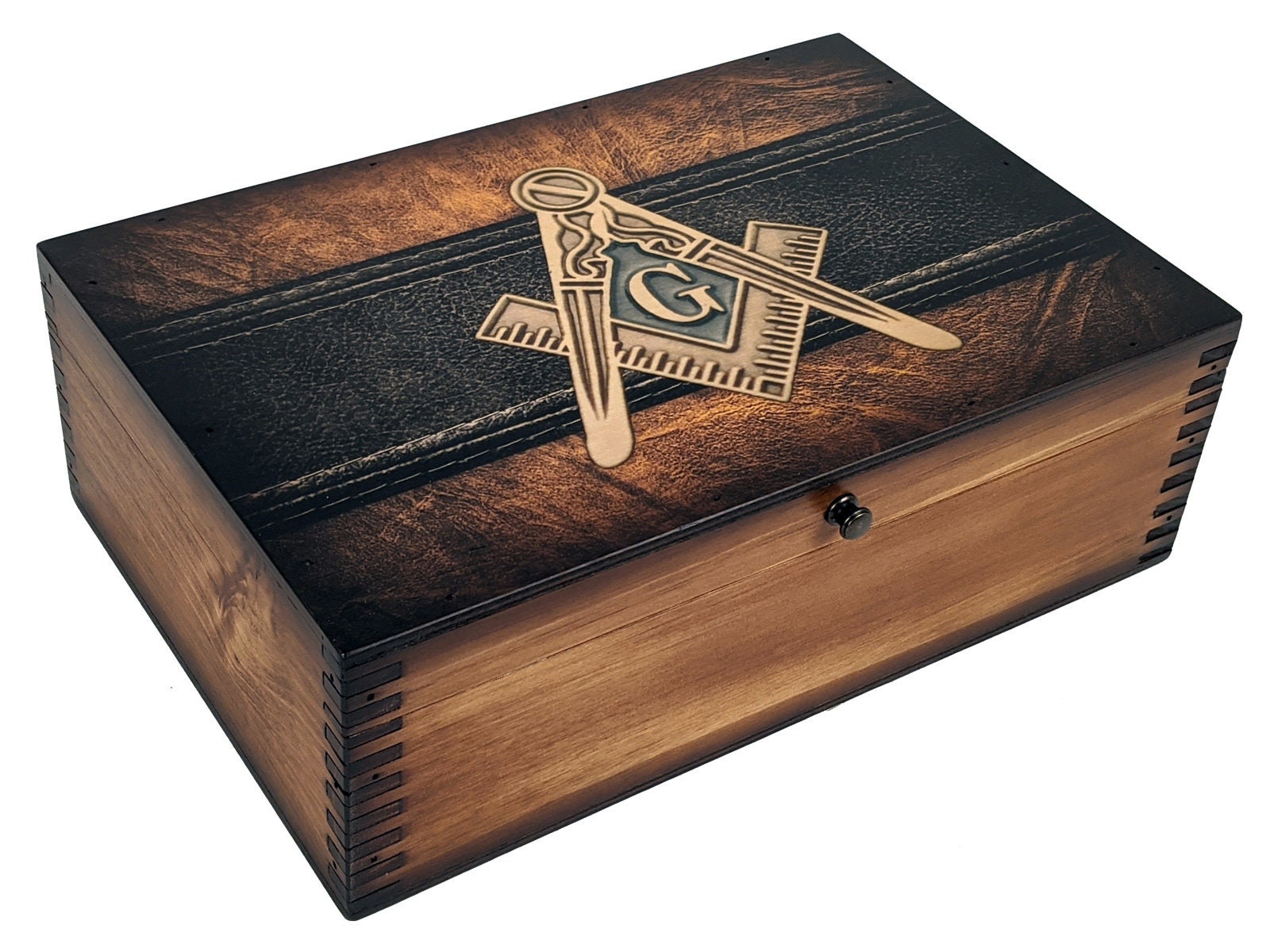 Freemason Compass & Square Memory Box - Etsy
