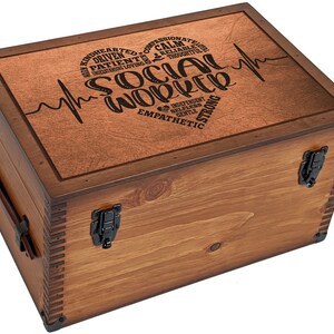 Social Worker Keepsake Box - Etsy