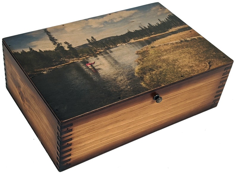 Western Fly Fishing Memory Box | Etsy