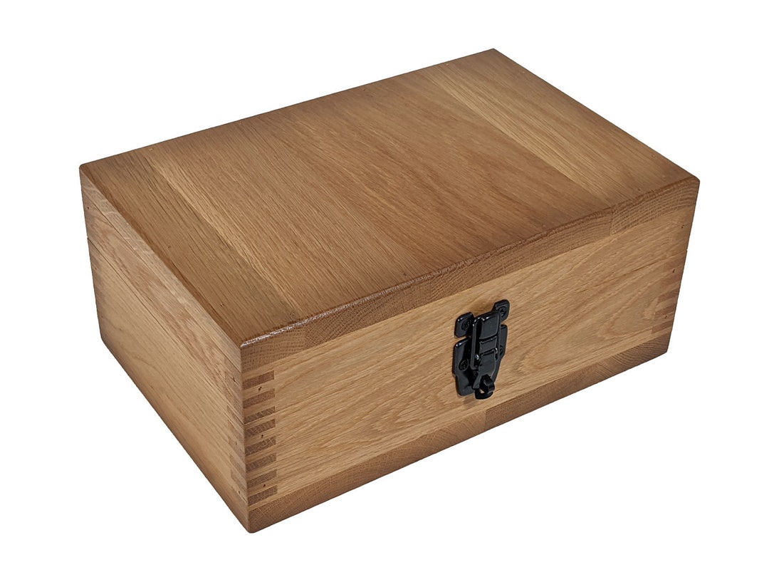 Limited Edition Plain Memory White Oak Box - Etsy