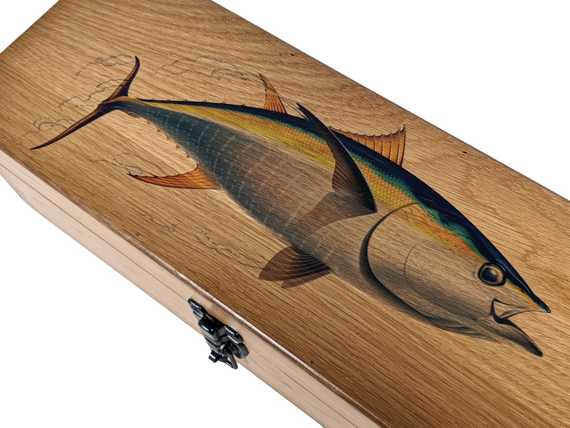 Limited Edition “yellowfin Tuna” White Oak Box - Etsy