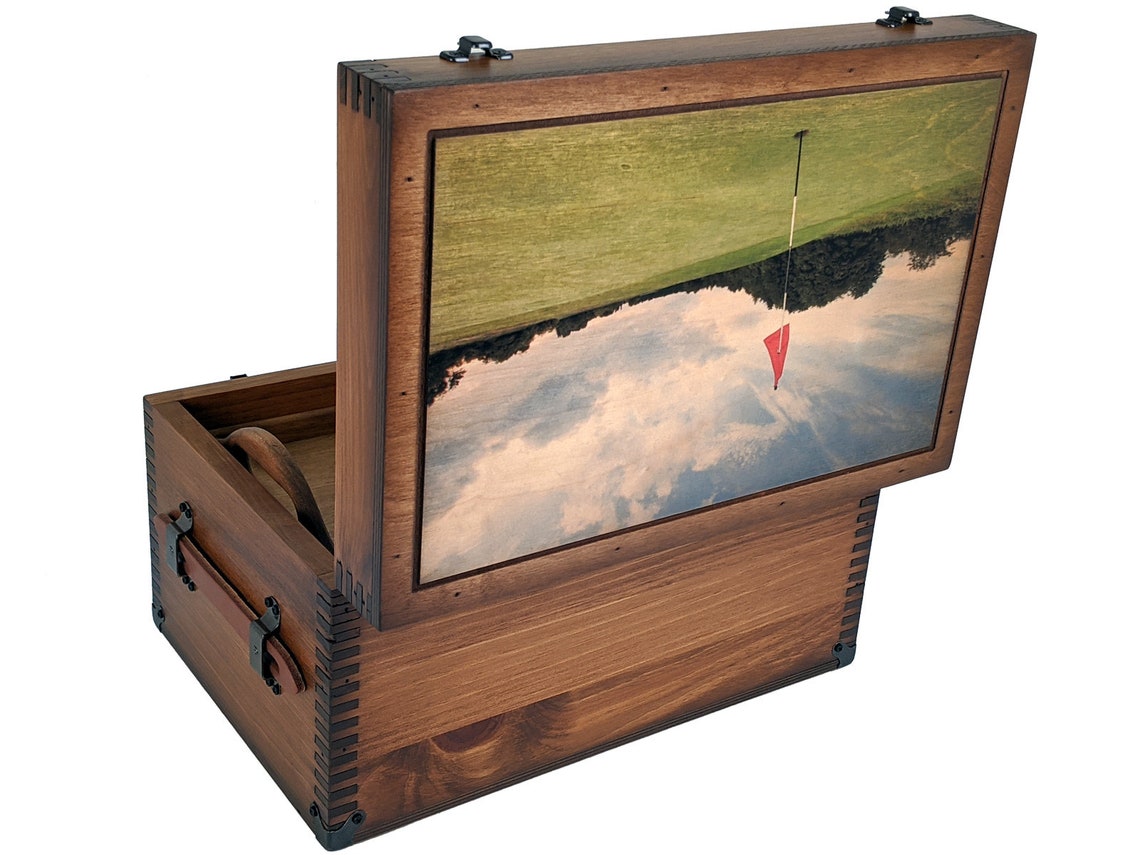 Golf Course Keepsake Box - Etsy