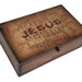 Jesus Medium Wood Box - Etsy