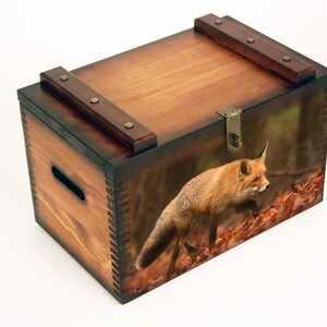 Red Fox Ammo Box - Etsy