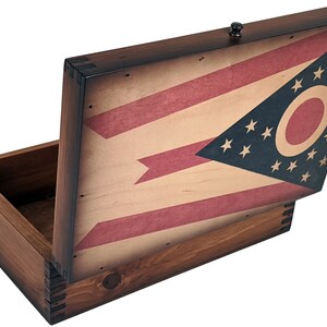 Ohio State Flag Memory Box - Etsy