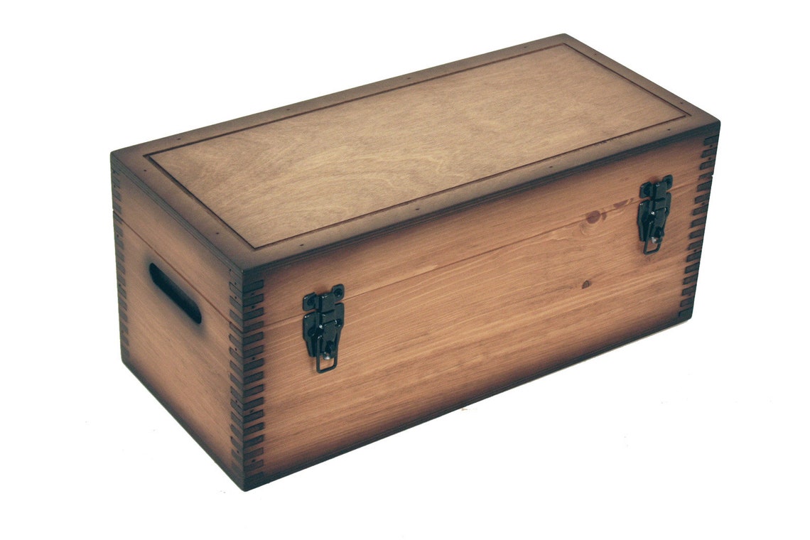 Plain Wooden Storage Box - Etsy