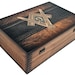 Freemason Compass & Square Memory Box - Etsy