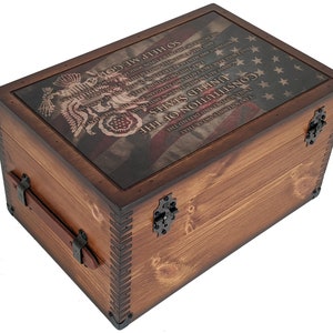 Military Oath of Office Keepsake Box - Etsy