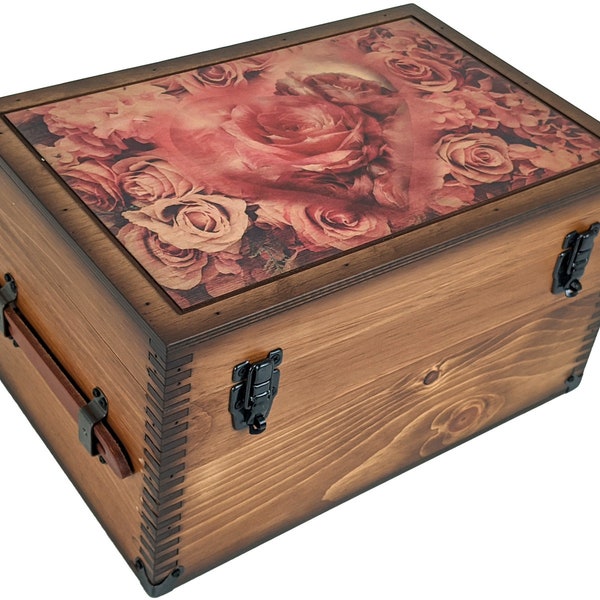 Vintage Keepsake Box - Etsy