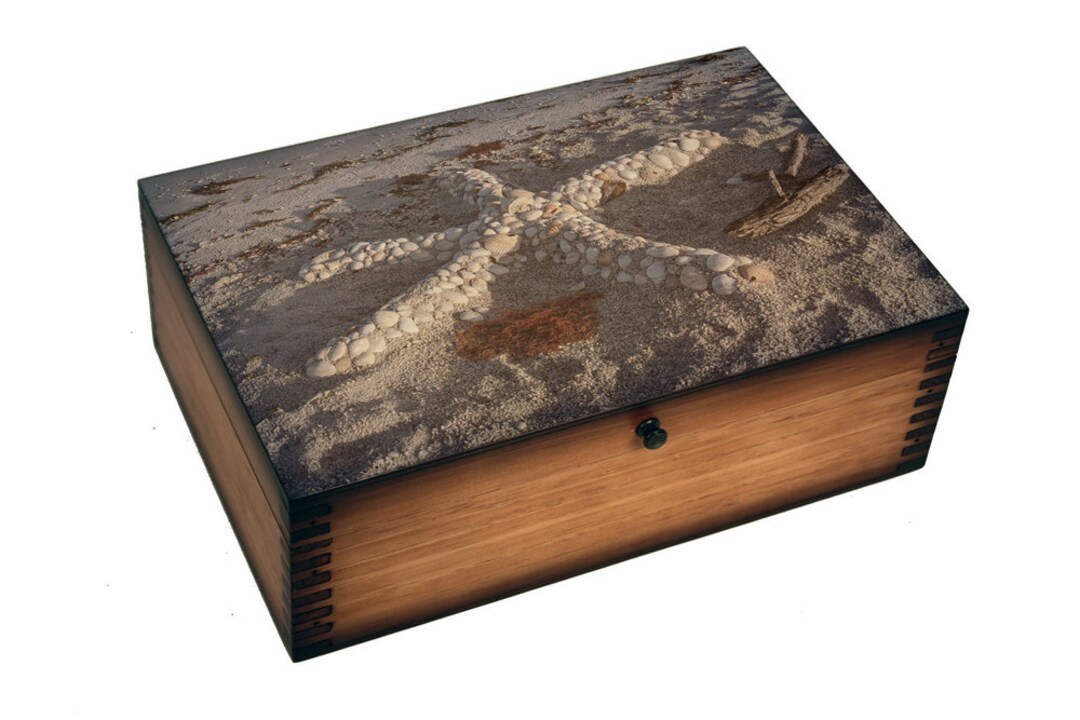 Seashell Starfish Memory Box - Etsy