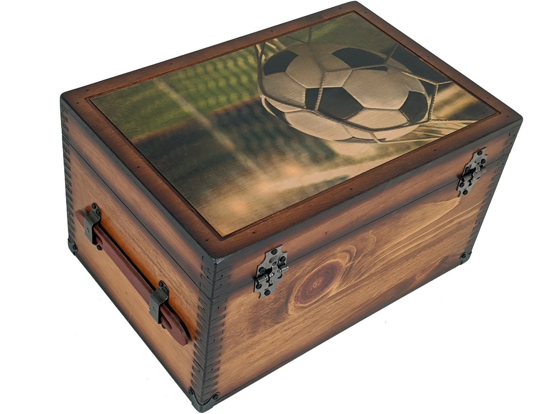 Soccer Player Keepsake Box - Etsy