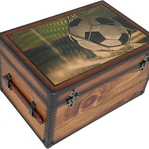 Soccer Player Keepsake Box - Etsy