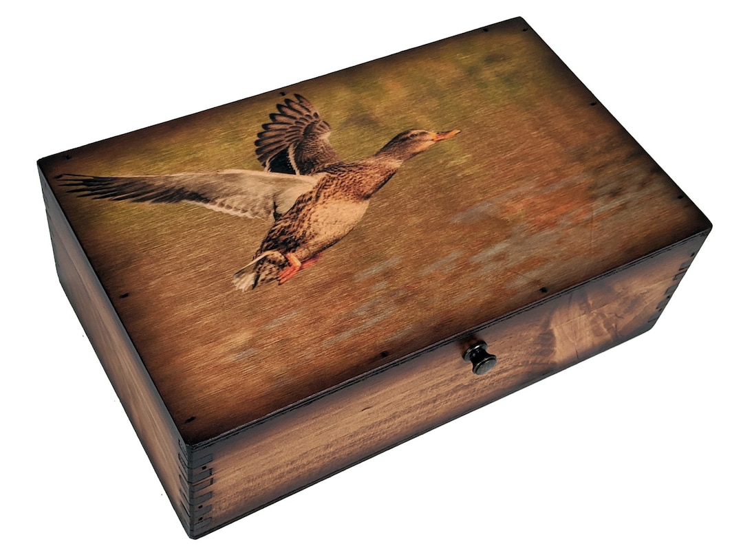 Duck Flight Medium Wood Box - Etsy