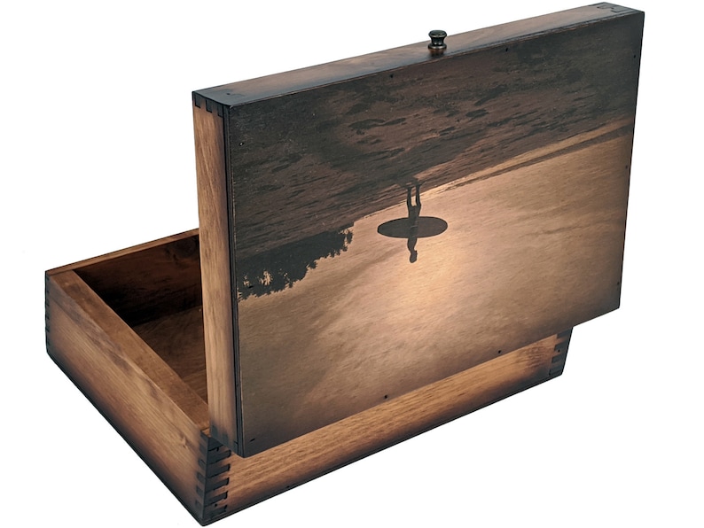 Surfer Shadow Memory Box - Etsy