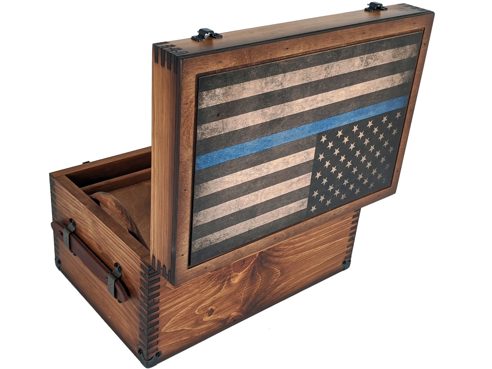 Police Thin Blue Line Keepsake Box - Etsy