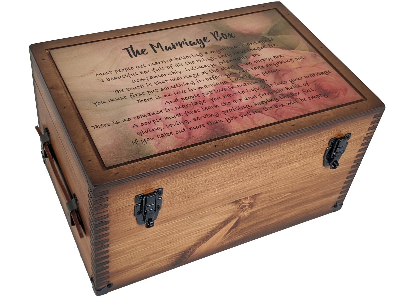 The Marriage Poem Keepsake Box - Etsy