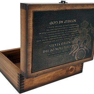 Military Oath of Enlistment Challenge Coin Display Case - Etsy