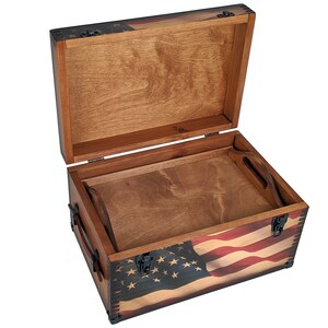 Patriotic Eagle Keepsake Box - Etsy