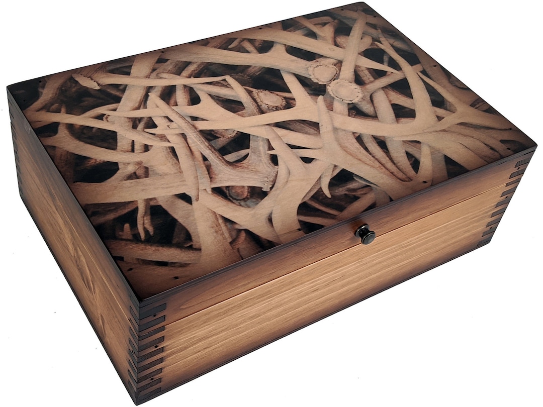Elk Shed Wooden Memory Box - Etsy