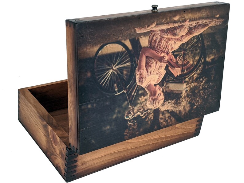 Vintage Reading in Spring Memory Box | Etsy