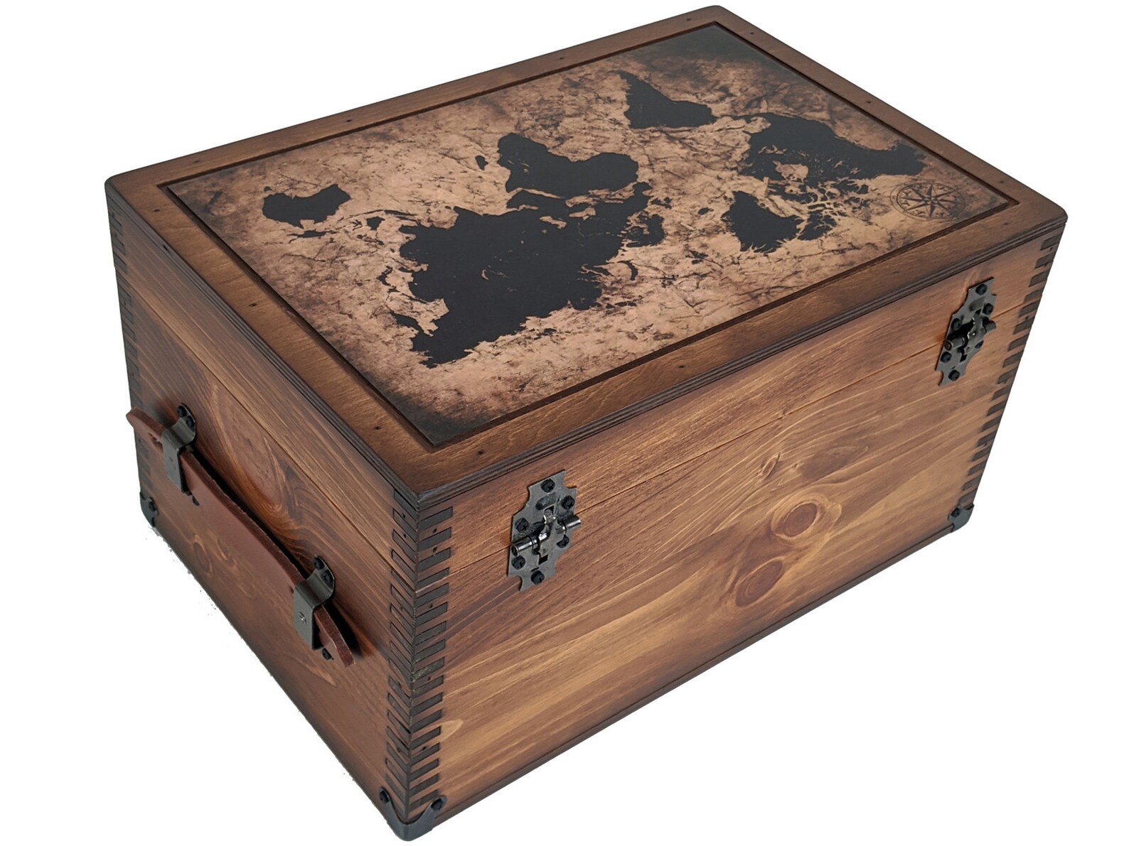 Vintage World Map Keepsake - Etsy