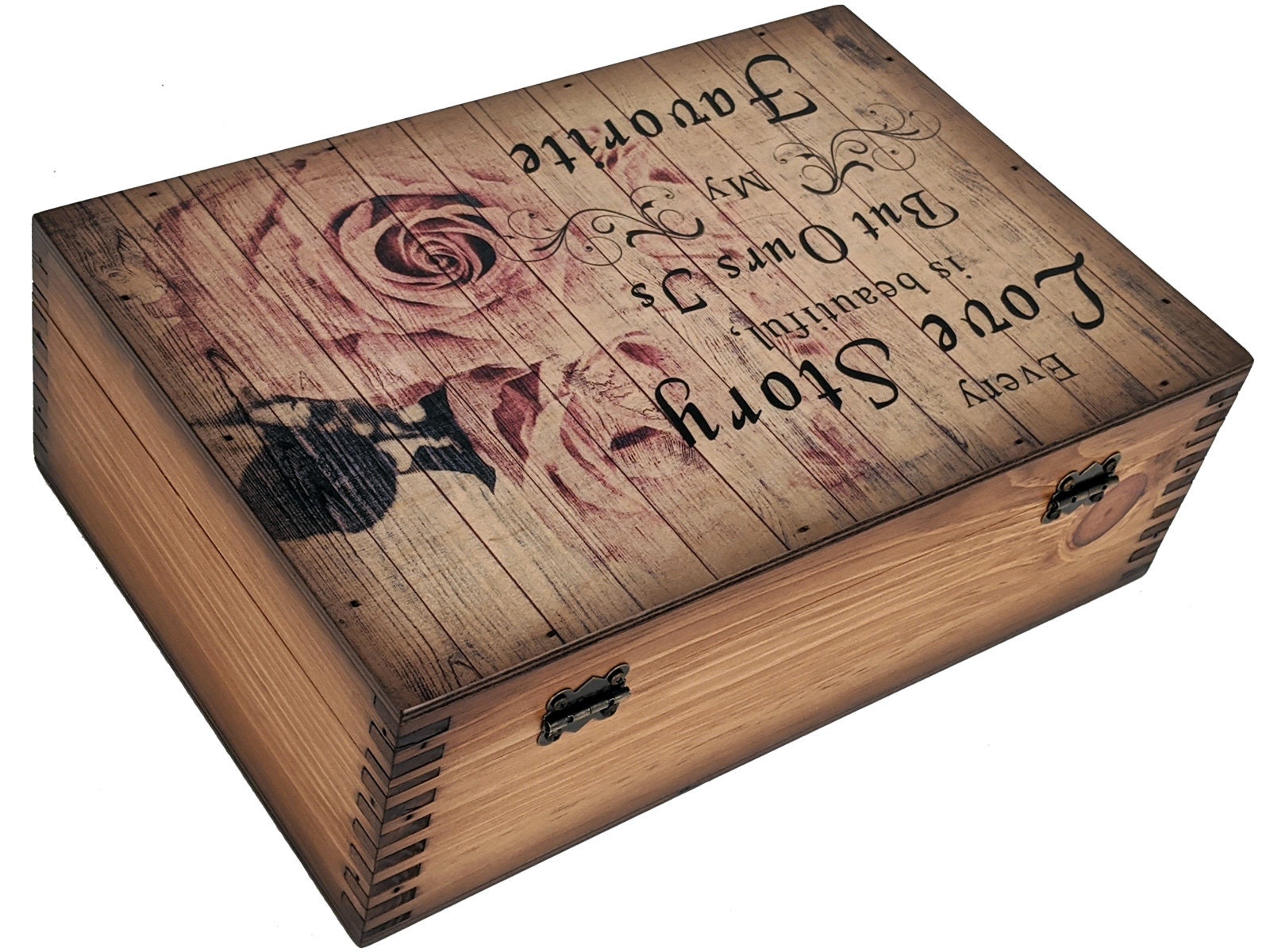 Beautiful Love Story Memory Box - Etsy