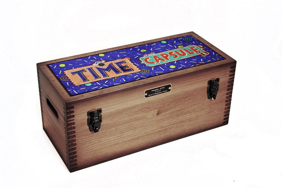 Kids Time Capsule Storage Box - Etsy