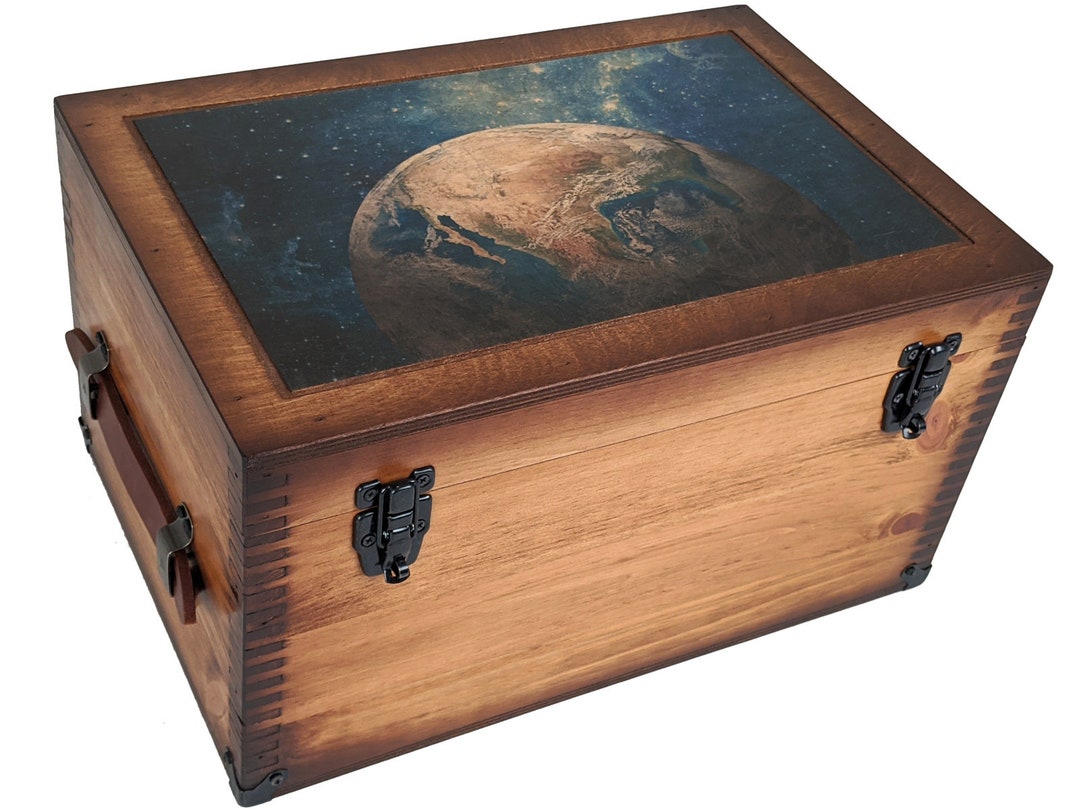 Planet Earth Keepsake Box - Etsy