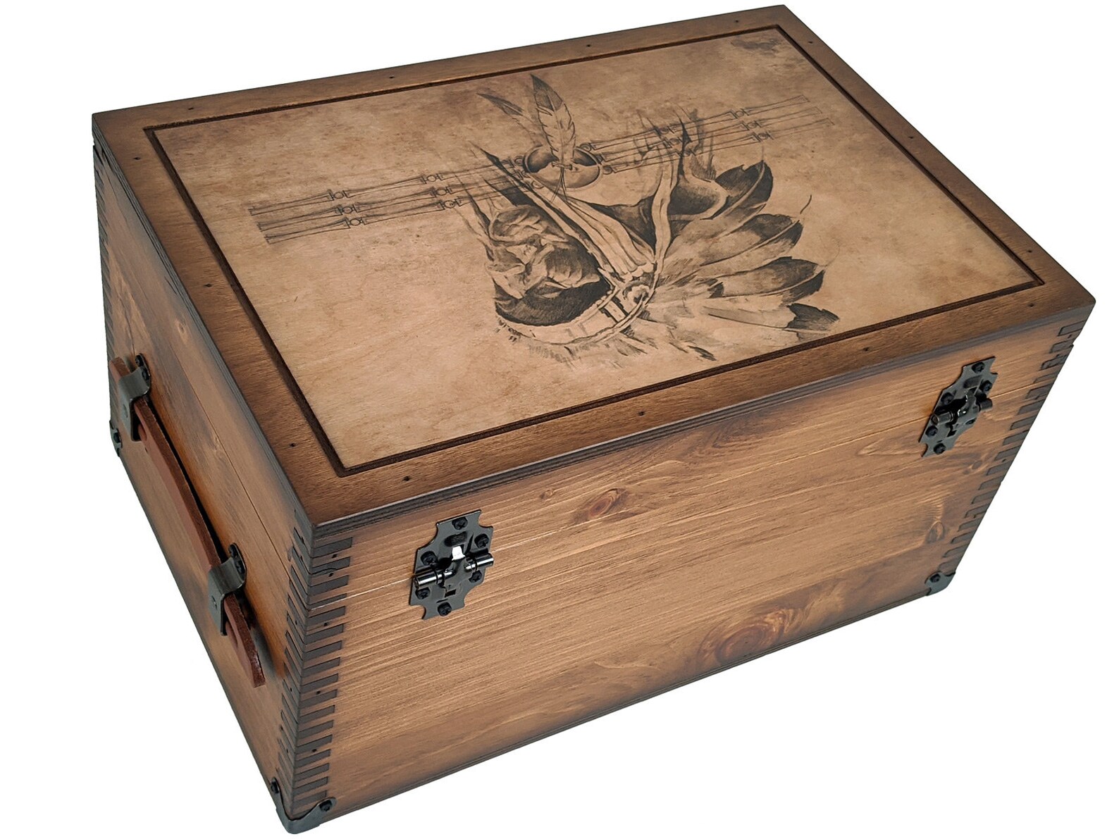 American Indian Chief Keepsake Box - Etsy