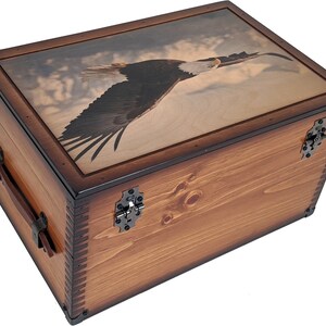 Patriotic Eagle Keepsake Box - Etsy