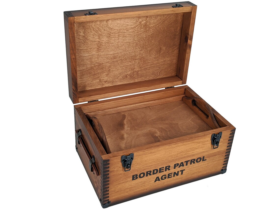 US Border Patrol Keepsake Box | Etsy