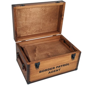 US Border Patrol Keepsake Box - Etsy