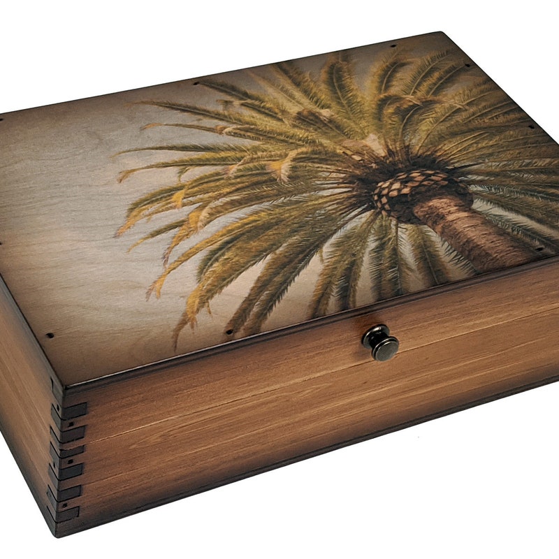 Palm Box - Etsy