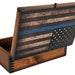 Thin Blue Line Memory Box - Etsy