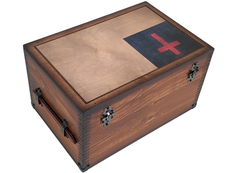 Christian Flag Keepsake Box | Etsy