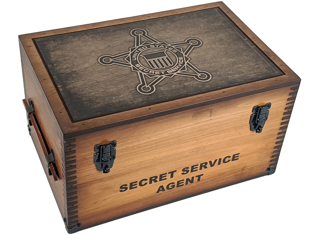 Secret Service Keepsake Box - Etsy