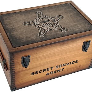 Secret Service Keepsake Box - Etsy