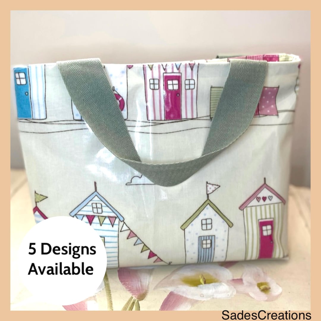 Oilcloth Toiletry Bags With Waterproof Lining - Etsy