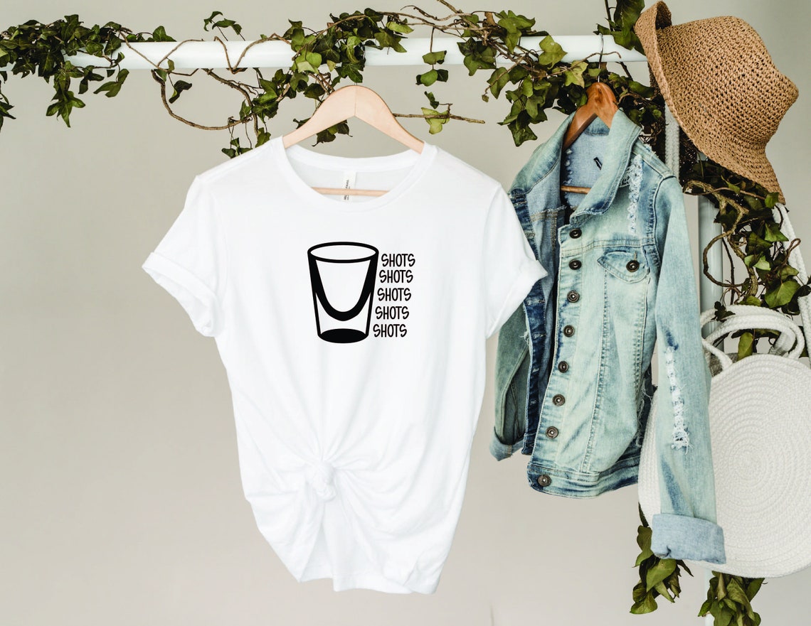 Shots Shot Shots With Shot Glass SVG Digital Download EPS - Etsy