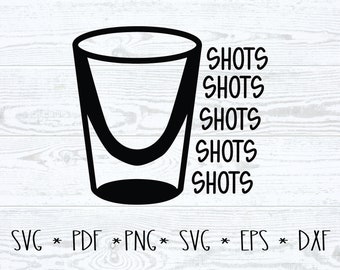 3 or 4 Shot Glasses Box For 2 1.2 OZ Shot Glass Box Template SVG Shot ...