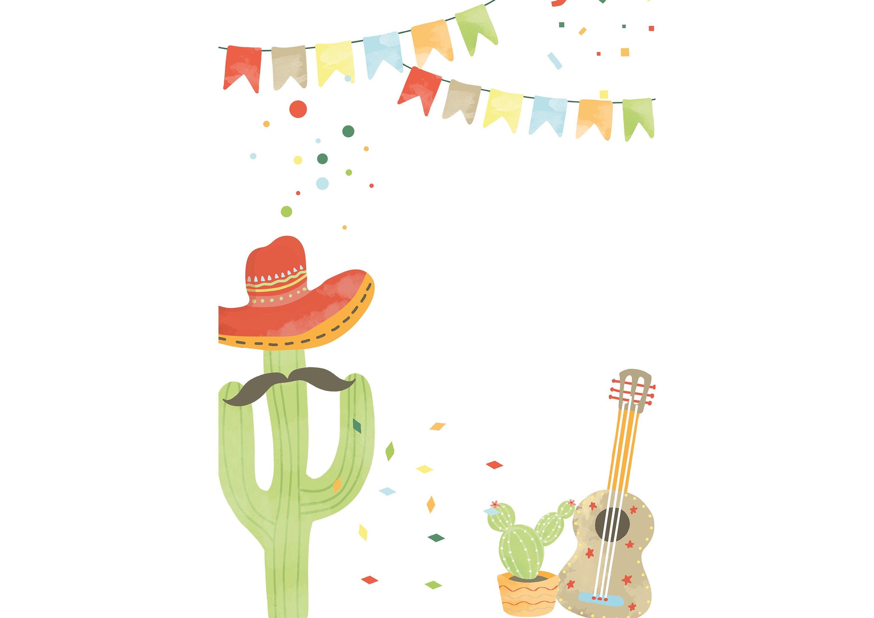 Mexican Clip Art Cinco De Mayo Clipart, Fiesta Clipart Sombrero ...