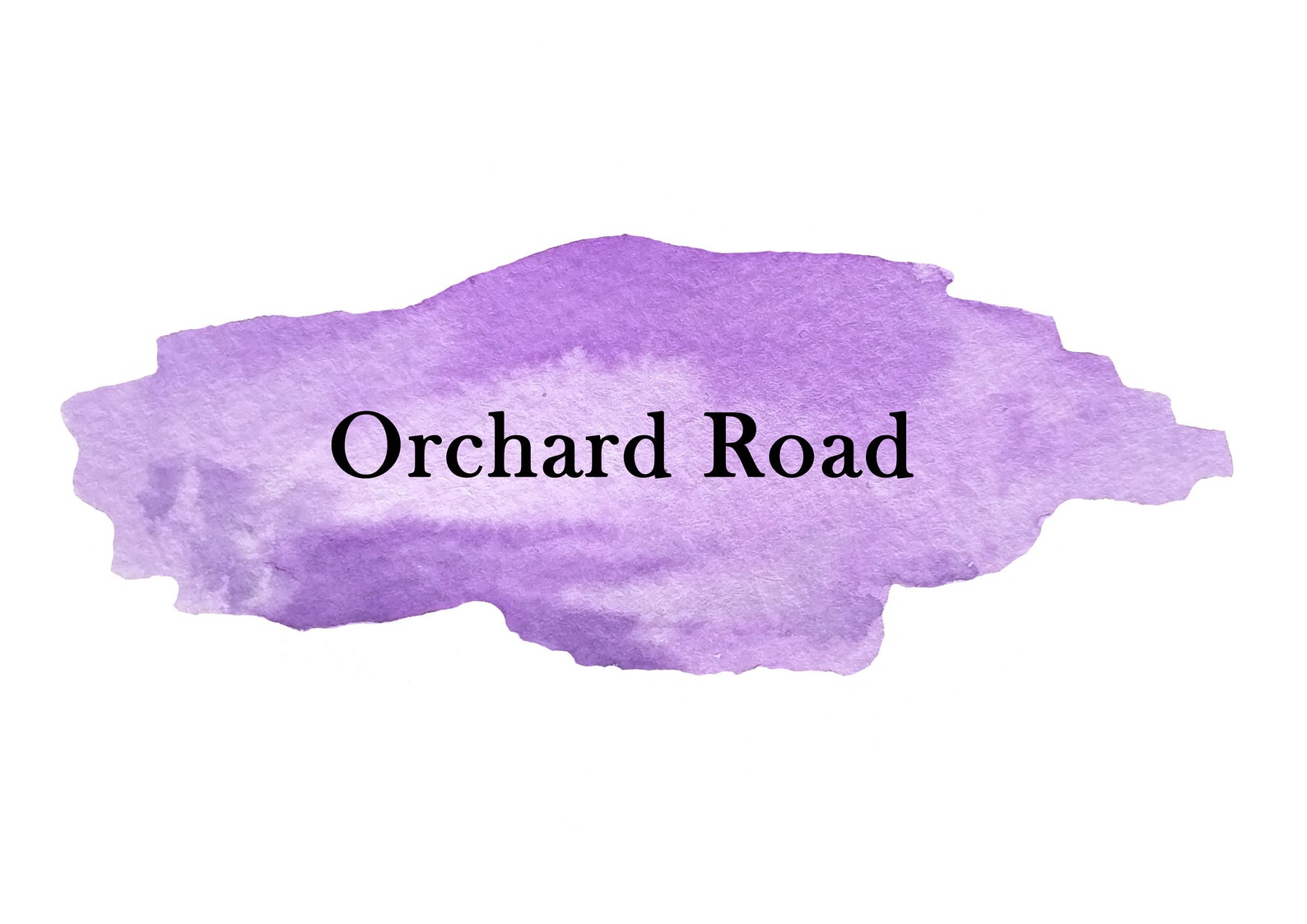 Watercolor Splash Clipart PNG Purple Splash Purple Stroke | Etsy