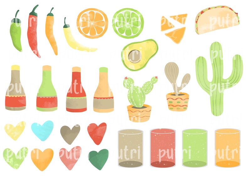 Mexican Clip Art Cinco De Mayo Clipart, Fiesta Clipart Sombrero ...