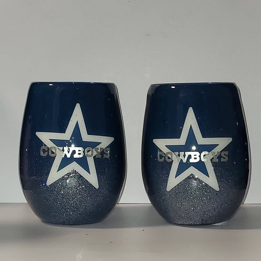 Custom Cowboys Glasses for Customer. Customize Yours Today - Etsy