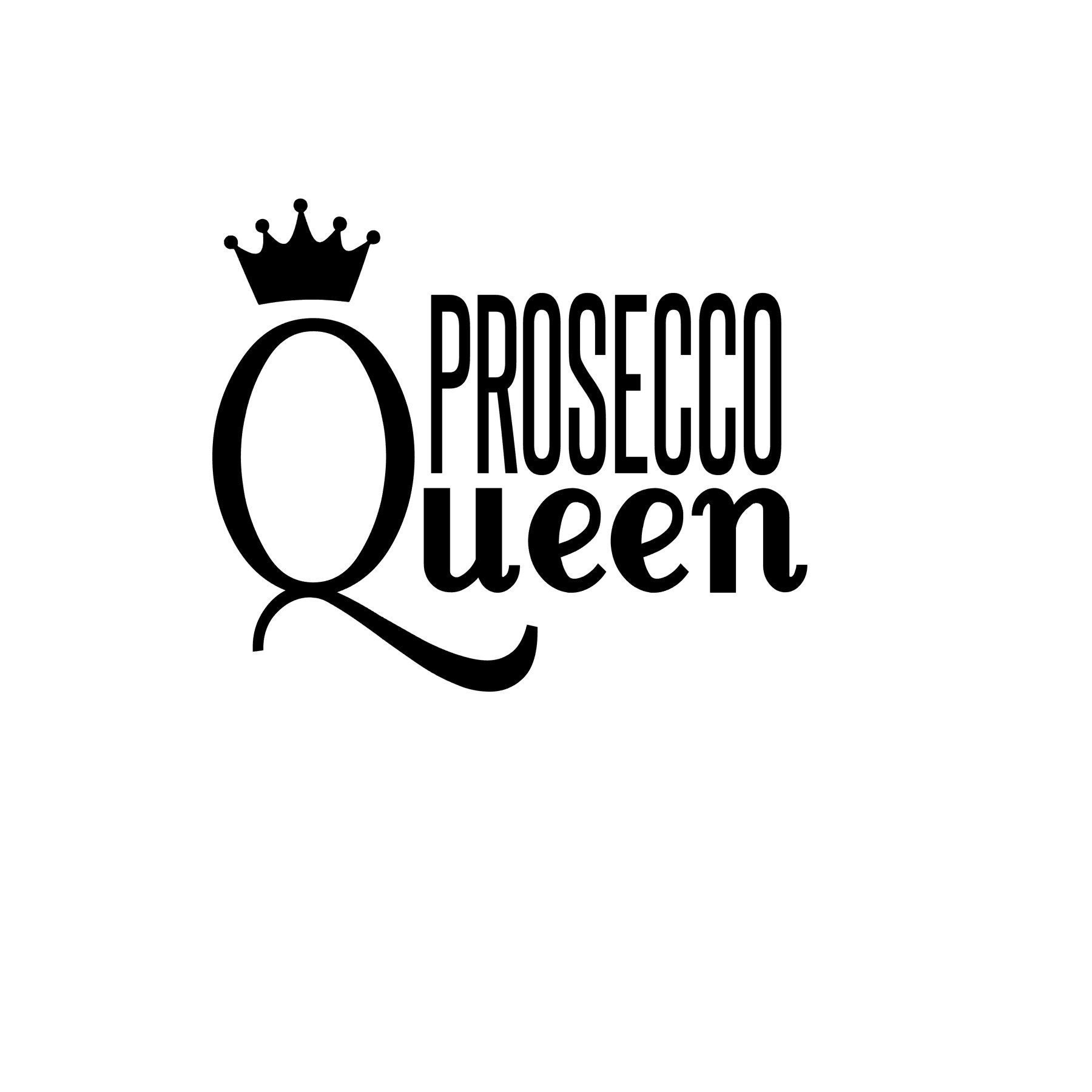 Prosecco Queen SVG CUT FILE Digital Download - Etsy